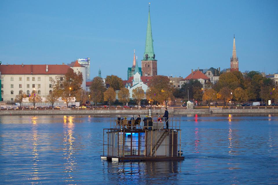 Floating Sauna in Riga Center | Discover Latvia Tours